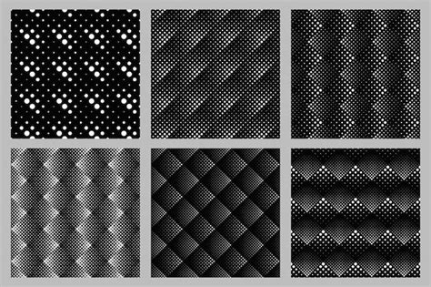 Premium Vector Abstract Seamless Dot Pattern Background Design Set