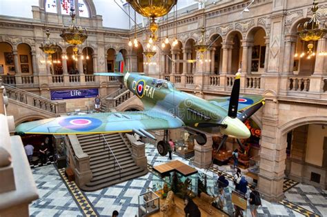 Interior Of The Kelvingrove Art Gallery And Museum In Glasgow Scotland