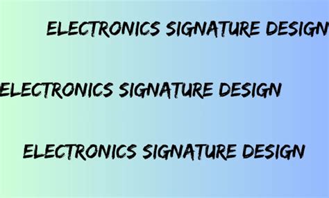 Create Electronic Signatures For Signing Protecting The Documents By