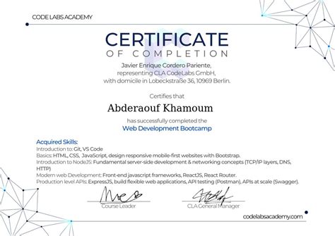 Code Labs Academy Germany On Linkedin Web Development Bootcamp
