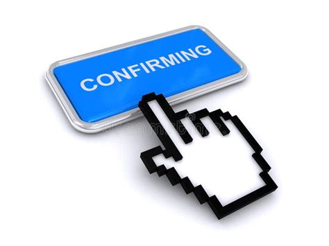 Confirmation On White Stock Illustration Illustration Of Circuit
