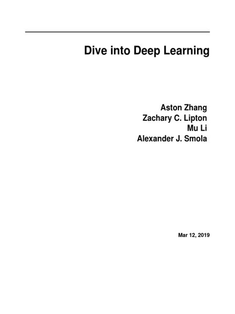 d2l en deep learning pdf pdf regression analysis scientific modeling