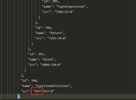 What Is The Meaning Of `src` In `solc Ast Json` Output · Issue