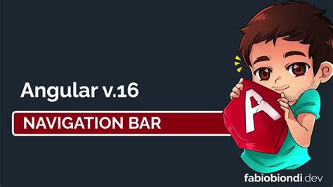 05 Navigation Bar Angular V16 Youtube