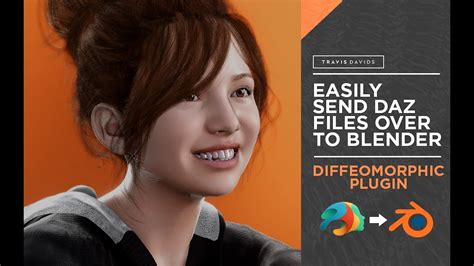 Easily Send Daz Files Over To Blender Daz Importer Diffeomorphic