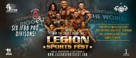 2025 Legion Sports Fest Pro IFBB Pro