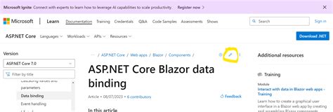 Feature Request Add Optional Edit Icon At The Top Of Pages · Issue 9245 · Dotnetdocfx · Github
