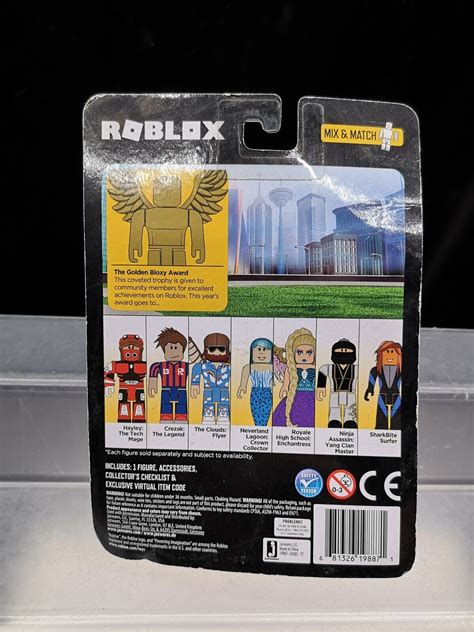 Roblox Celebrity Series 2 The Golden Bloxy Award Factory Sealed With