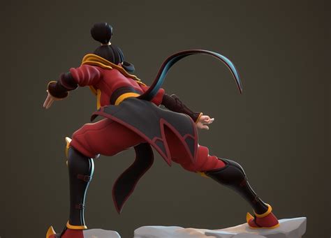 Azula Multi Versions SFW NSFW STL D Print Model D Model D Printable CGTrader