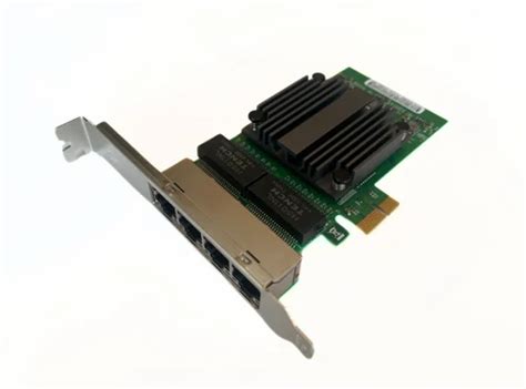 Pci Express Pcie X1 Gigabit 4 Port Quad Server Network Adapter With