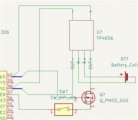 Im Trying To Have A Tp4056 Charge From The Pico Usb Power Would This