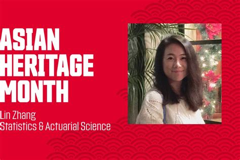 Asian Heritage Month Lin Zhang Faculty Of Science Simon Fraser University