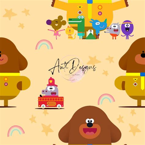 Hey Duggee Seamless Etsy