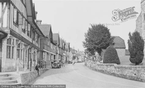 Photo Of Fletching The Village From The Church C 1950