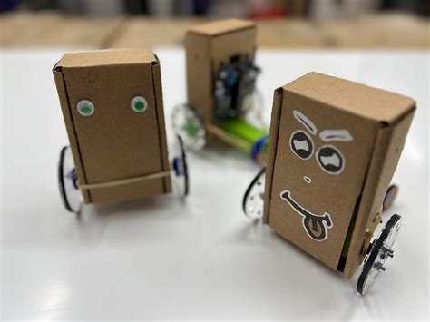 Cardboard Bots Distinctive Objects