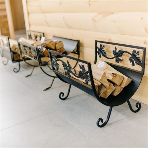 Дровницы и каминные наборы купить в интернет магазине Большой Дом Дерева с доставкой в Барнаул