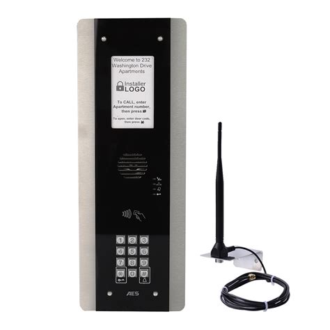 Aes Multi Lite Fbpk Gsm Multi Apartment Intercom Electric Gate Motors