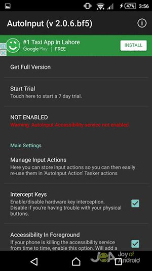 Autoinput Error Rtasker