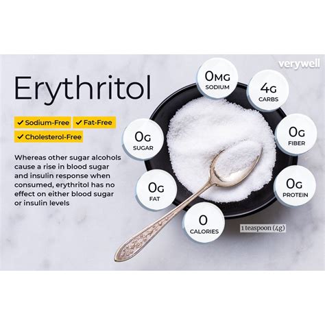 500g 1kg Erythritol Halal Erythritol Sugar Erythritol Sweetener