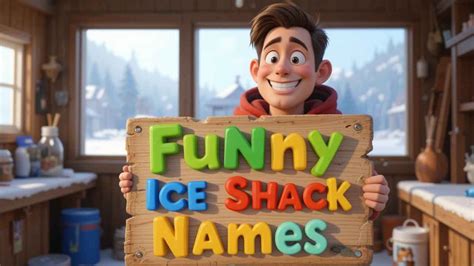 300 Funny And Creative Ice Shack Names