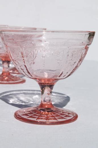 Princess Pink Depression Glass 1930s Vintage Anchor Hocking Sherbet