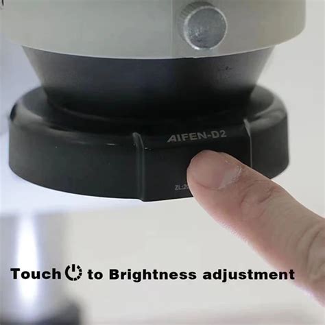 Aifen D2 Mikroszkóp Led Gyűrűs Világító Lámpa Mikroszkópos Kör Könnyű Ipari Kamera Fényforrás