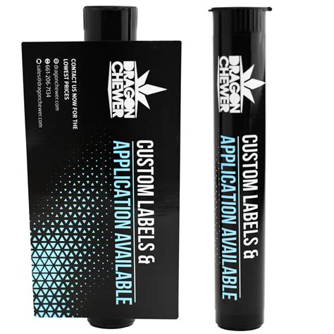 Pre Roll Tube Label Template