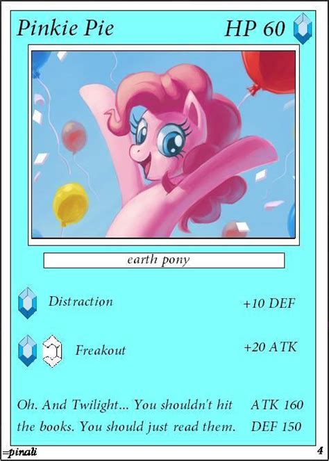 Pinkie Pie Card By Tsawlaeltutsamsiyu On Deviantart