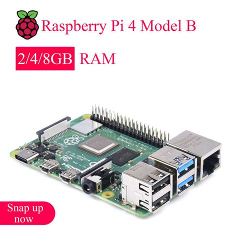 Original Raspberry Pi 4 Model B 4b 3b 3b Development Board Kit Ram 2g