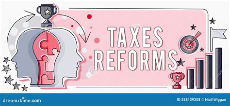 Conceptual Caption Taxes Reforms Internet Concept Managing Collected