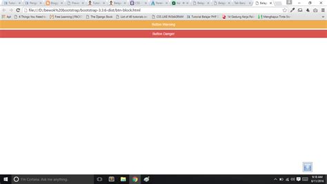 Belajar Bootstrap Part 7 Mengenai Button Pada Bootstrap Tutorial