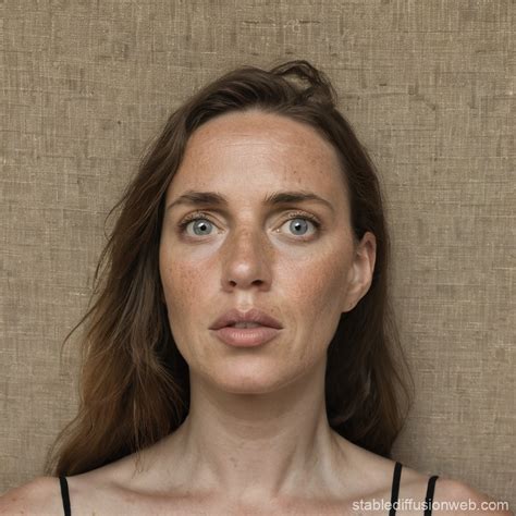 Clay Texture Woman Face Stable Diffusion Online