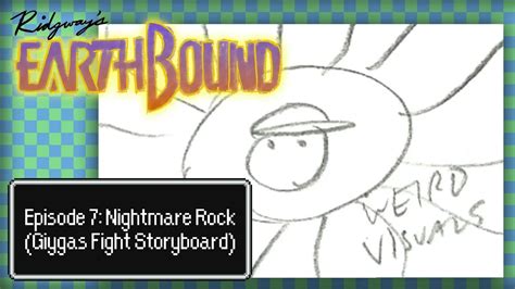 Earthbound Episode 7 Nightmare Rock Giygas Fight Storyboard