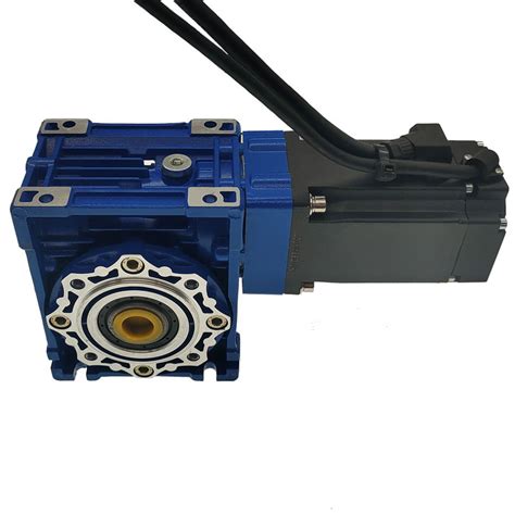 BLDC Motor With Encoder Worm Gear Reduction Brushless Low Speed And High Torque V W Rpm