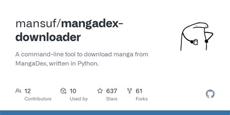 Mangadex Downloader At Main · Mansufmangadex Downloader · Github