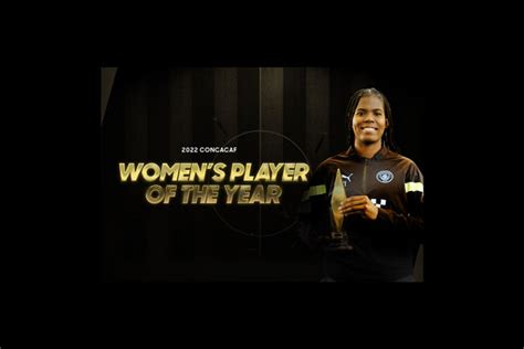 Shaw Claims Concacaf Womens Player Of The Year Award Jamaica