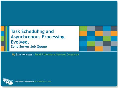Task Scheduling And Asynchronous Processing Evolved Zend Server Job Queue Ppt