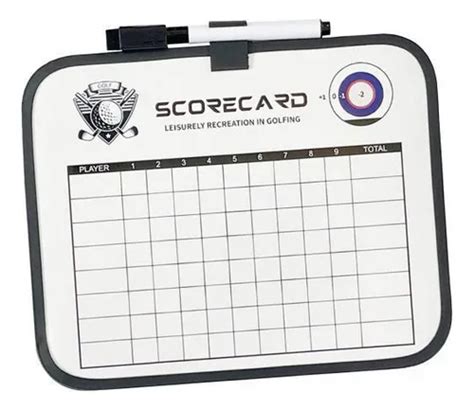3 Golf Scoreboard Match Data On Scoring In Golf Small Mercadolivre