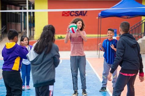 Csav Inaugura Ciclo De Talleres Deportivos Para Niños De La Escuela