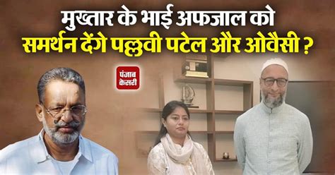 अखिलेश यादव को घेरने की तैयारी में Pdm मुख्तार के भाई अफजाल को समर्थन