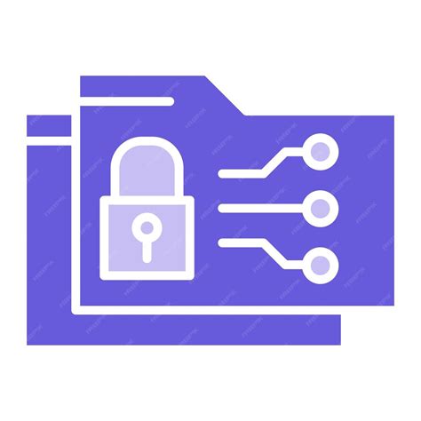 Premium Vector Data Encryption Vector Illustration
