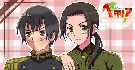 ヘタリア ヘタリア日本×中国 春宮花音のイラスト Pixiv
