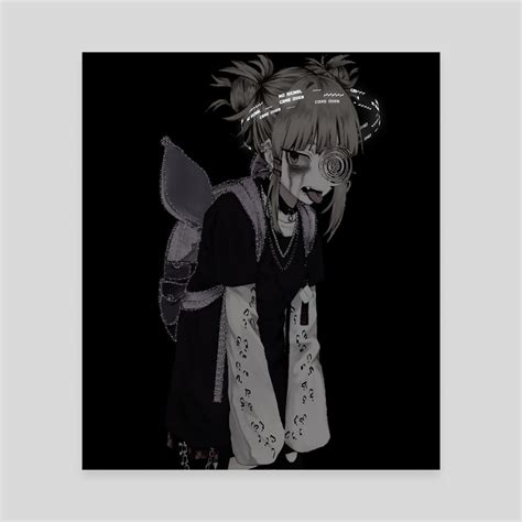 Dark Himiko Toga An Art Canvas By Hyen Vellenne Inprnt