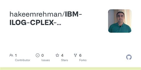 Github Hakeemrehman Ibm Ilog Cplex Optimization Studio Operations