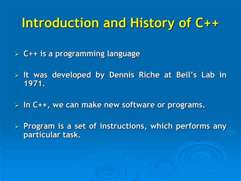 C Programming Language Lecture 1 3ppt Programming Languages
