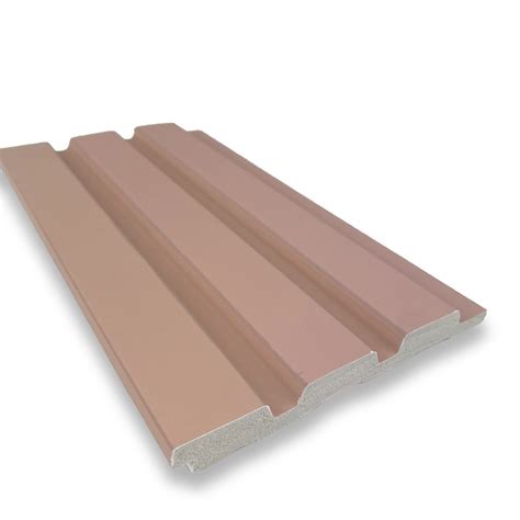 Sulcado Slat Wall Cladding Panel 122mm Dusty Pink Large