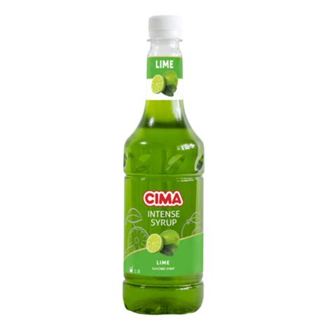 Коктейлен сироп Лайм ЦИМА 700ml - Interfood