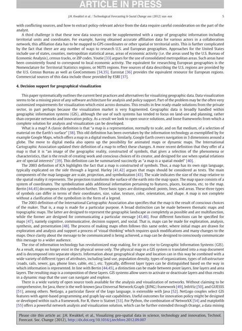 Pdf Visualizing Geo Spatial Data In Science Technology And