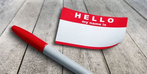 The Top Ten Reasons Why People Change Their Names