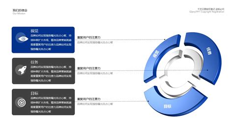 千艺云图专业ppt模板逻辑图形设计图免费下载 千艺云图